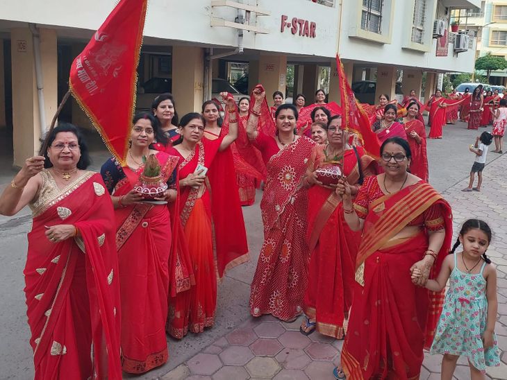 Chunri Yatra in Sagar Royal Vilas Colony Bhopal