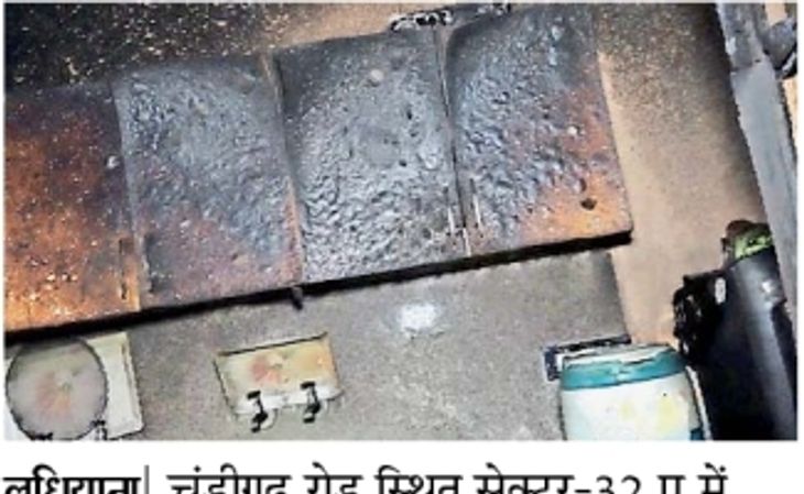 Cylinder burst into flames in the house, three injured | सिलेंडर फटने ...