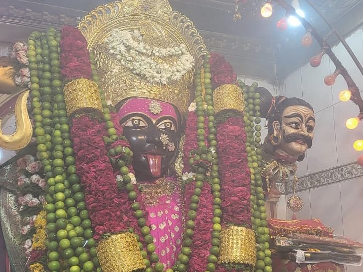 Event organized at Maa Kalka Dham Mata Mandir in Indore | इंदौर के मां ...