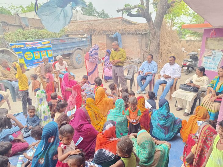 Chaupal organized for prevention and treatment of Chamki fever, AES, JE