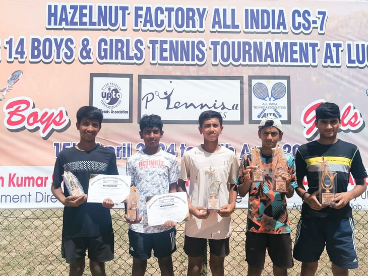Kaustubh Singh became the winner of boys singles category, Arjun sharma and rohin raj wins in ...