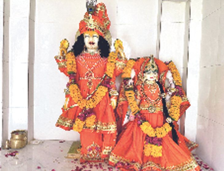 The installation of Mahalaxmi's idol, the final sacrifice was done in ...