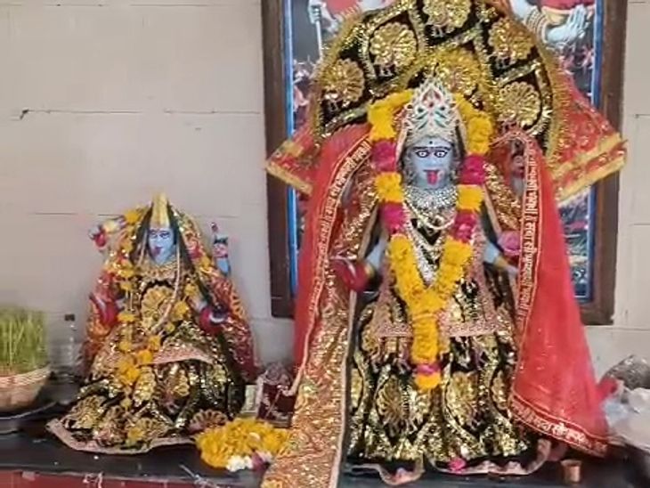 A huge feast was organized at Kalka Mata Temple | कालका माता मंदिर में ...