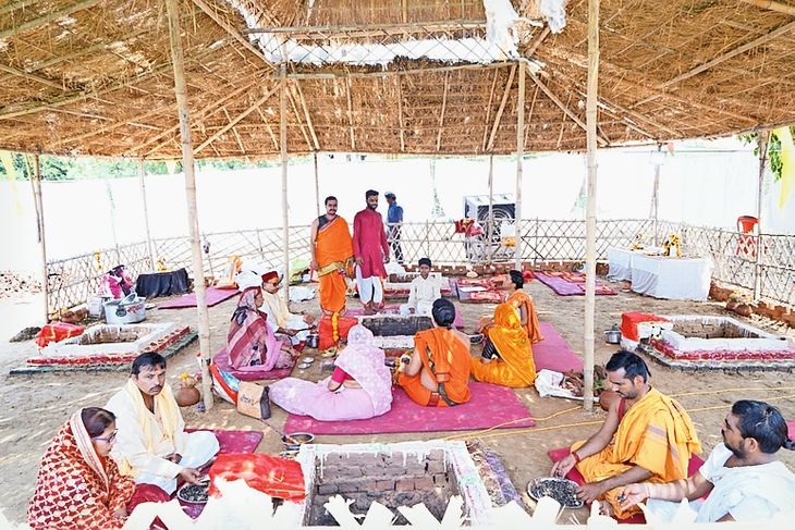 Sacrifices were made in Rudra Maha Yagya, Rudraksha will be distributed ...