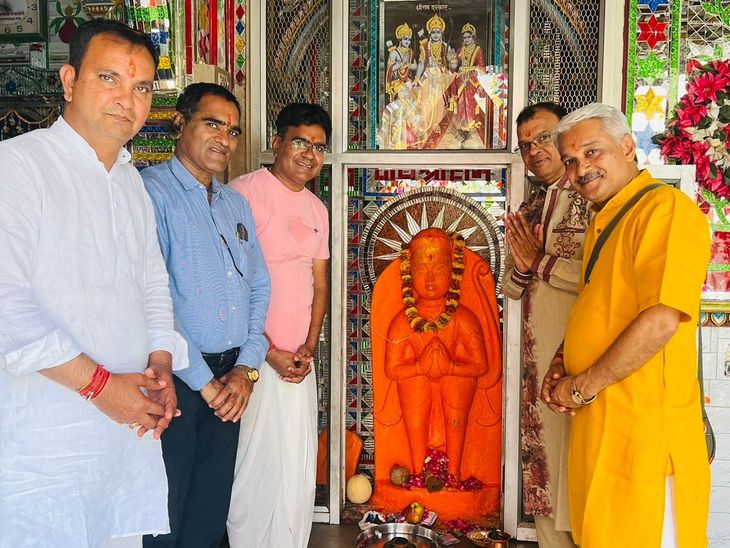 Program on Hanuman Jayanti in Marwar Mundwa | मारवाड़ मूंडवा में हनुमान ...