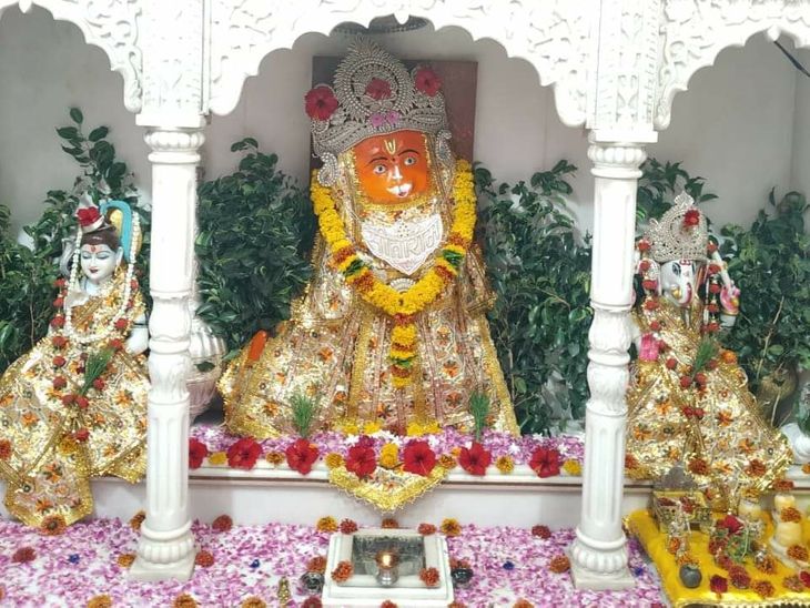 Hanuman Ji's decoration in Vasudev | वासुदेव में हनुमान जी का श्रृंगार ...