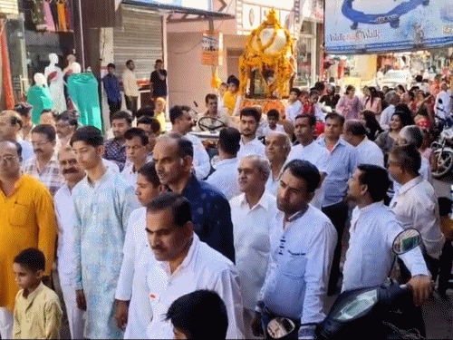 A grand procession was taken out on Pipa Jayanti | पीपा जयंती पर भव्य ...