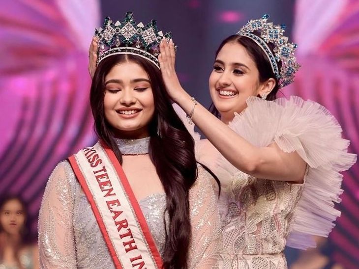 Rajasthan News, Tanishka Sharma won the title of Miss Teen Earth India ...