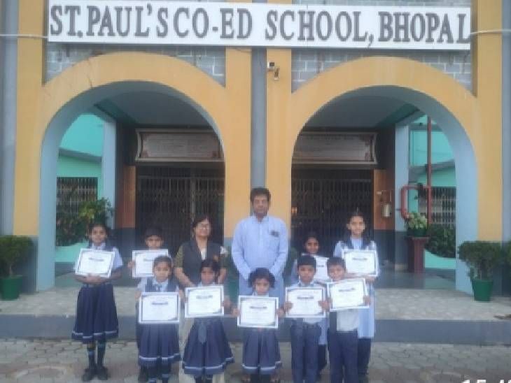 Correct writing competition at St. Paul's School, Anand Nagar, Bhopal ...