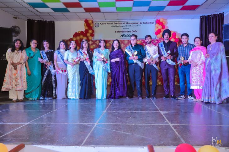 Mr. and Miss Farewell titles were given to Gurmeet Singh and Bavneet ...