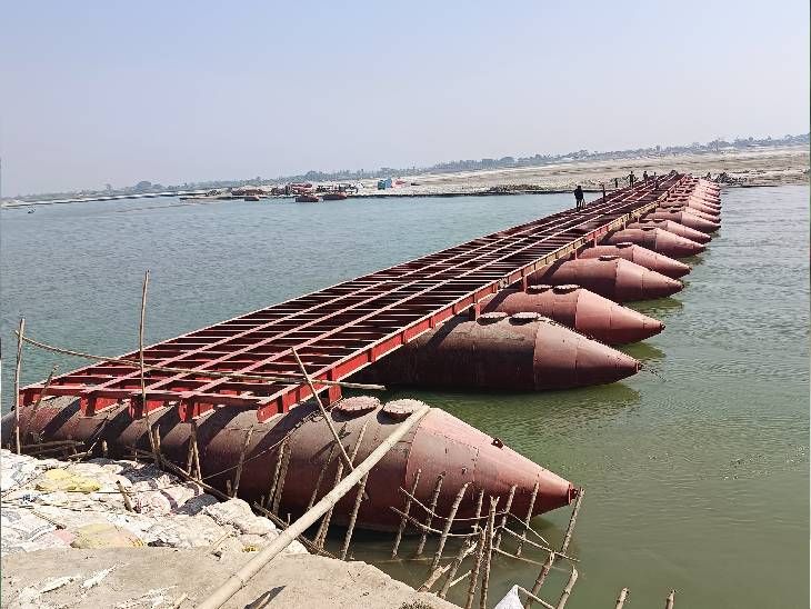 Pipa bridge installed at 132 meters instead of 450; When the second and ...