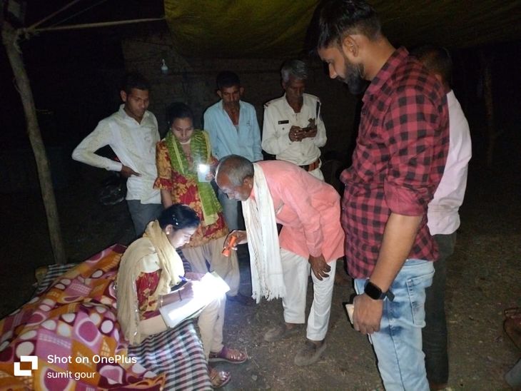Child marriage was stopped at midnight and the wedding procession ...