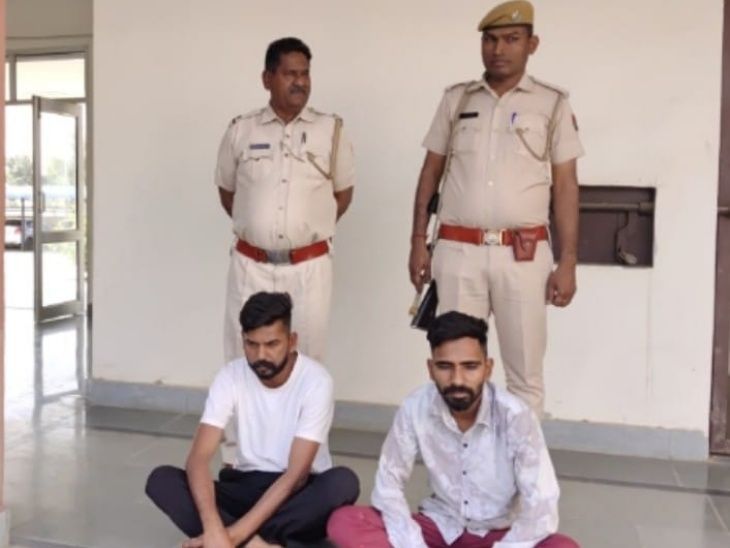 Two accused arrested for attacking with iron pipe Hanumangarh Rajasthan | लोहे के पाइप से हमला ...