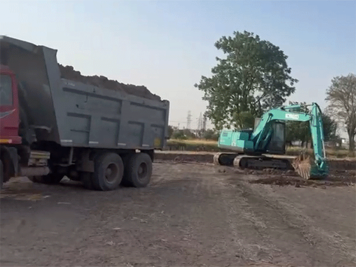 Punjab Patiala Mining department raids 8 tippers 6 tractors 1 Poklane ...