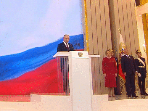 Russia President Vladimir Putin Oath Ceremony LIVE Update | Grand ...