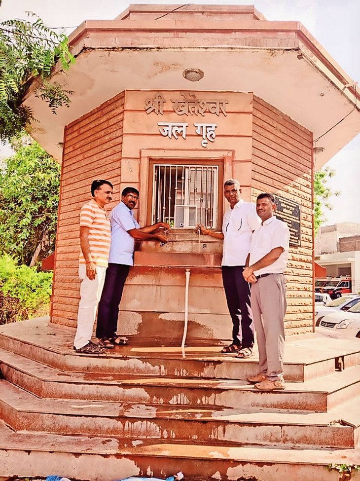 Water cooler installed at Bangad's pyaau