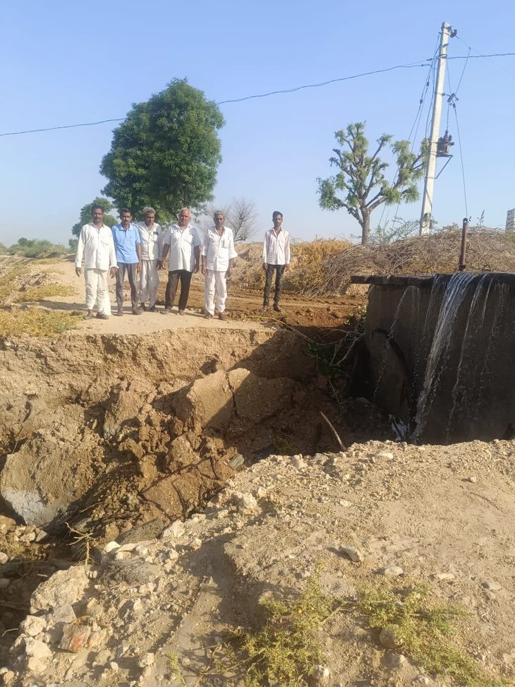 The pipeline valve remained open in Birami, water kept flowing for 24 ...