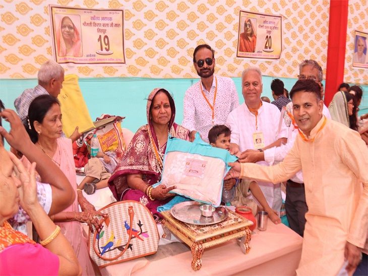 57 years old worshippers performed penance with sugarcane juice ...