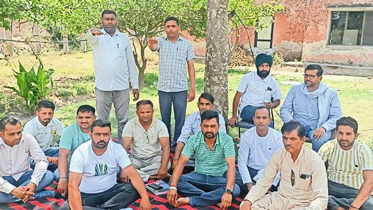 Gurmeet Ranga became the head of Haryana Power Corporation Worker Union ...