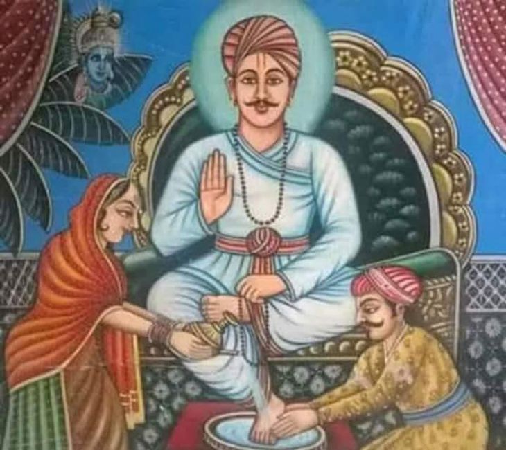 Nandaji Sen Maharaj's birthday will be celebrated with great joy today ...