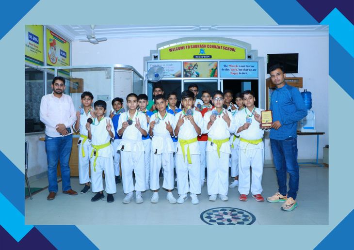 Students of Subhash School won 27 medals in Karate | सुभाष स्कूल के ...