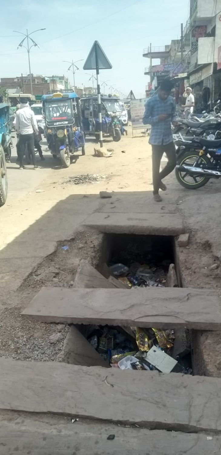 People are in danger from open drains, people are getting injured by ...