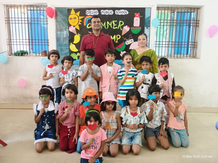 Summer camp organized in DPS school, children showed their skills ...