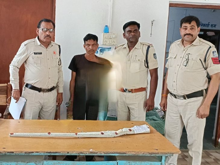 Air firing in Amarpatan over water | पानी को लेकर अमरपाटन में हवाई फायर ...