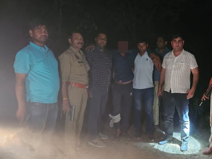 Binauli police and SOG team have an encounter with a miscreant