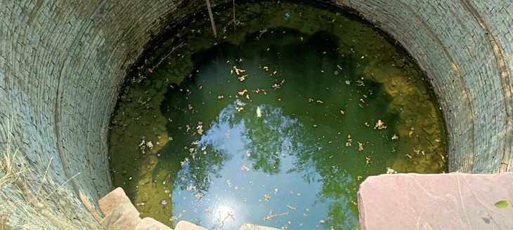 Tube wells are closed due to low water level, less water and more mud ...