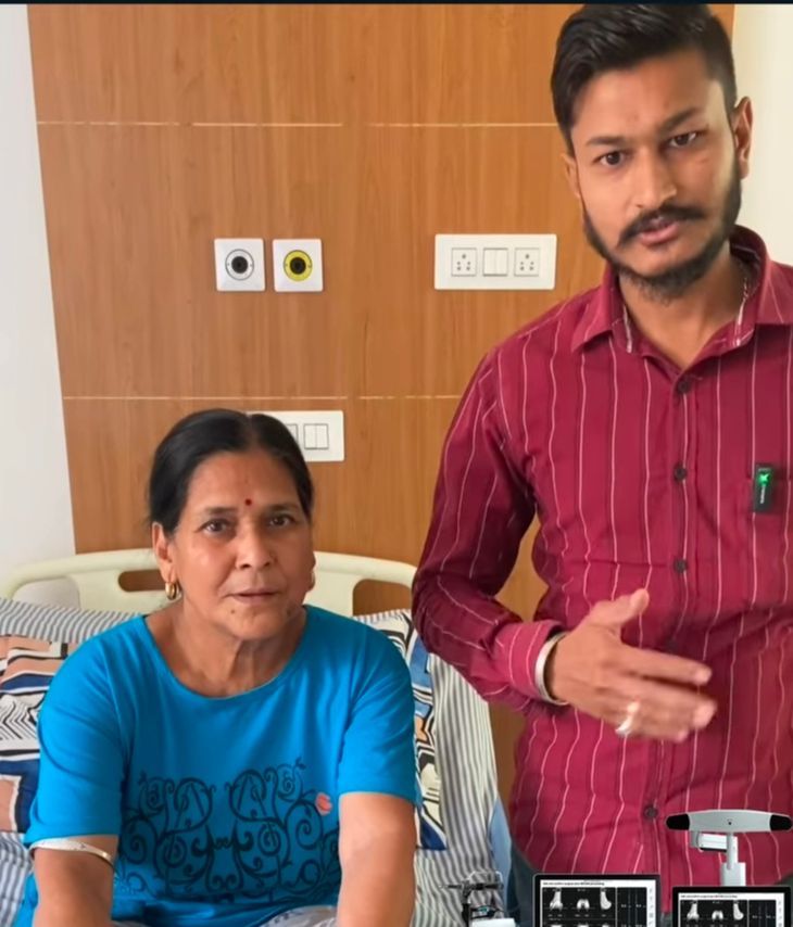 Years of pain ended after knee operation: Suman Rani | घुटने के ऑपरेशन ...