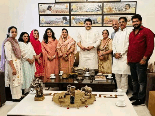 Hisar Lok Sabha Election Kuldeep Bishnoi-INLD Candidate Sunaina ...