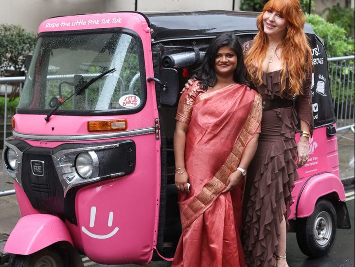 Female e-rickshaw driver wins Britain's royal award