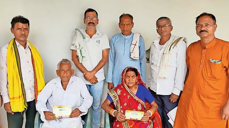 The elderly couple who organized the Sahu community was honored | साहू ...