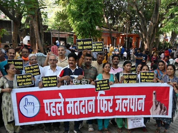 Banaras Club took out a rally in the morning | सुबह-ए-बनारस क्लब ने ...