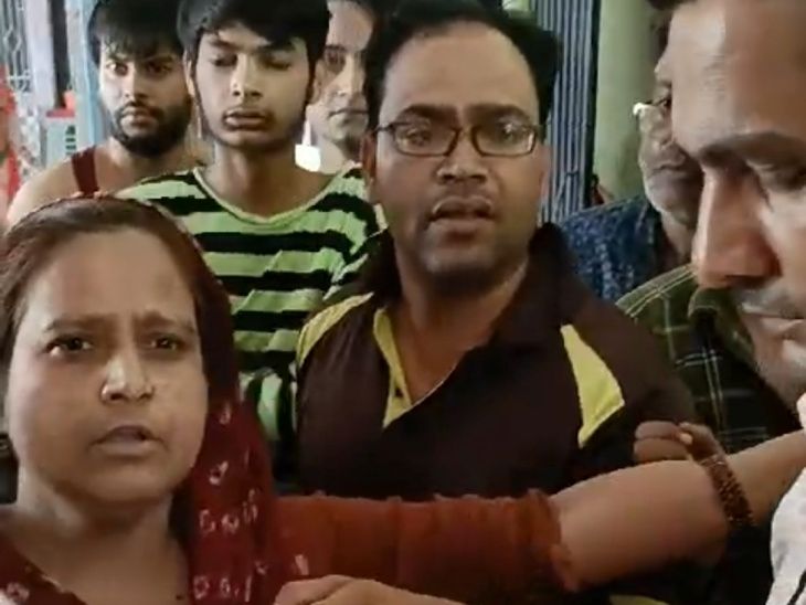 Relatives of the accused scuffled with the police. Jaipur Rural DST had ...
