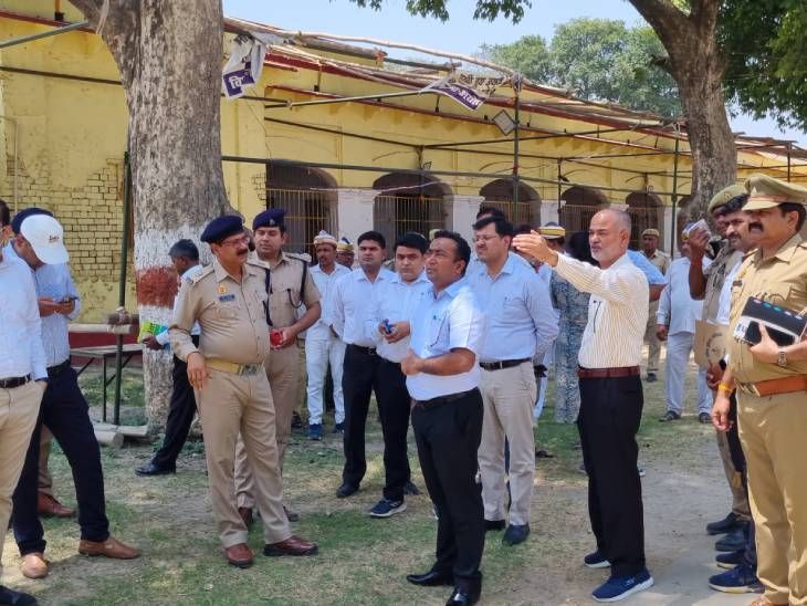 DM took stock of the preparations for counting of votes in Ayodhya ...