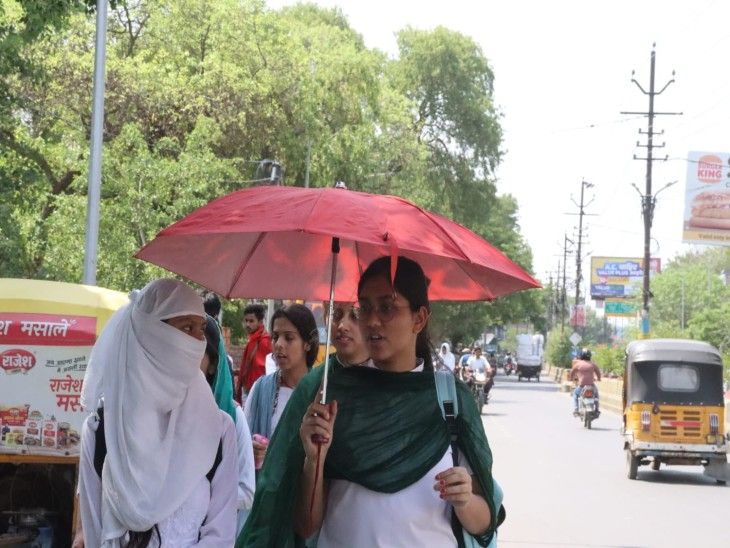 up today weather update weather alert Mathura temperature heatwave rain ...