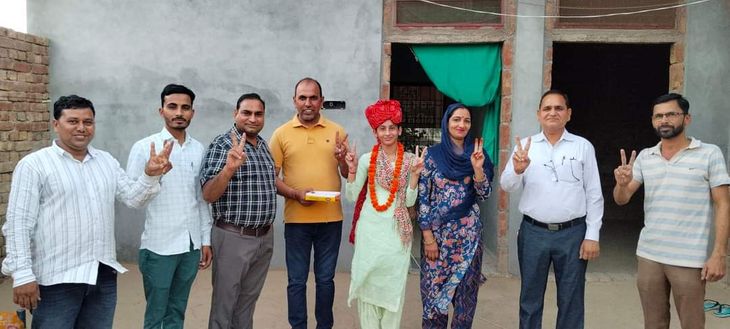 The result of the Rodanwali RVM School was 100% | रोडांवाली राउमावि का ...