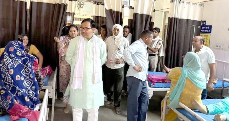 MLA Nyagli said- Doctors should sit in their chambers during OPD hours | विधायक न्यांगली ने कहा ...