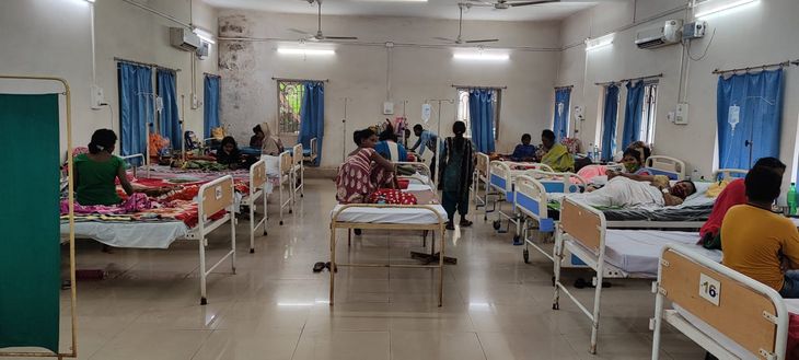 More patients suffering from fever, diarrhea and vomiting are reaching ...