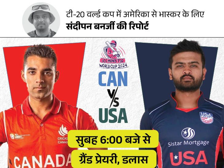 T20 World Cup United States vs Canada LIVE Score Updates | USA Vs CAN ...