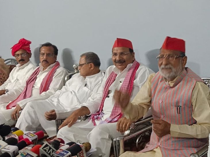 Rajiv Rai took a dig at OP Rajbhar | राजीव राय ने ओपी राजभर पर कसा तंज ...