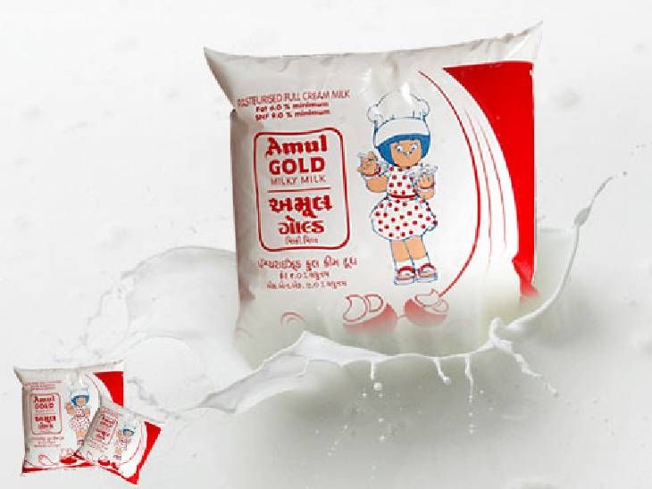 amul milk price 1kg in Jhansi costlier by Rs 2 from today Amul gold ...