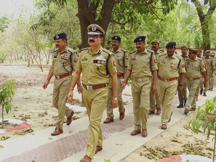 ADG PAC inspected the 34th Corps | एडीजी पीएसी ने 34वीं वाहिनी का किया निरीक्षण: परिसर में साफ ...