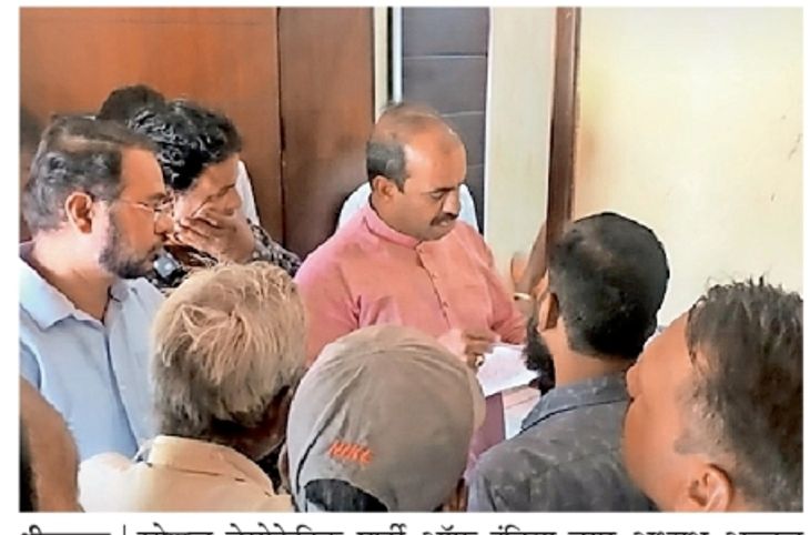 Allegation of not getting development work done in ward 57 | वार्ड 57 ...