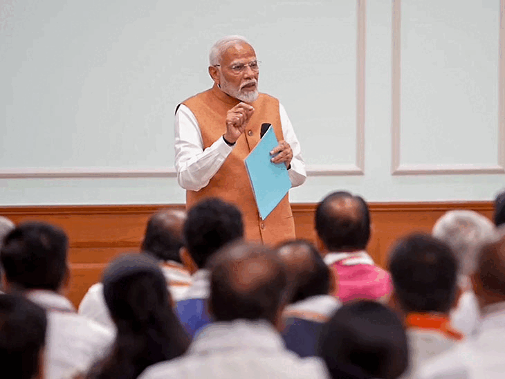 PM Modi Cabinet Probable Ministers Meeting Update; 100 Days Roadmap ...