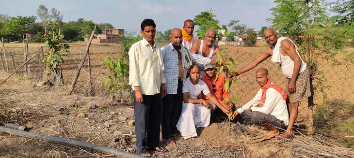 5 fruit trees were planted in memory of relatives and their importance ...