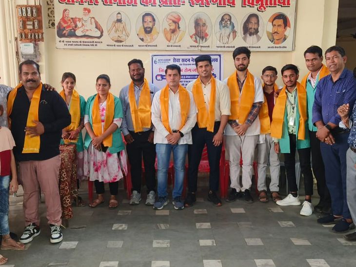 Free health camp at Seva Sadan | सेवा सदन में निःशुल्क स्वास्थ्य शिविर: डॉक्टरों की टीम ने 155 ...