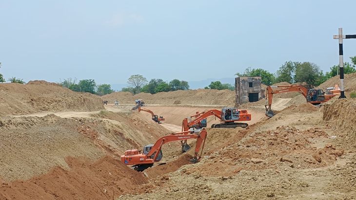 The renovation work of North Koel main canal could not be completed ...